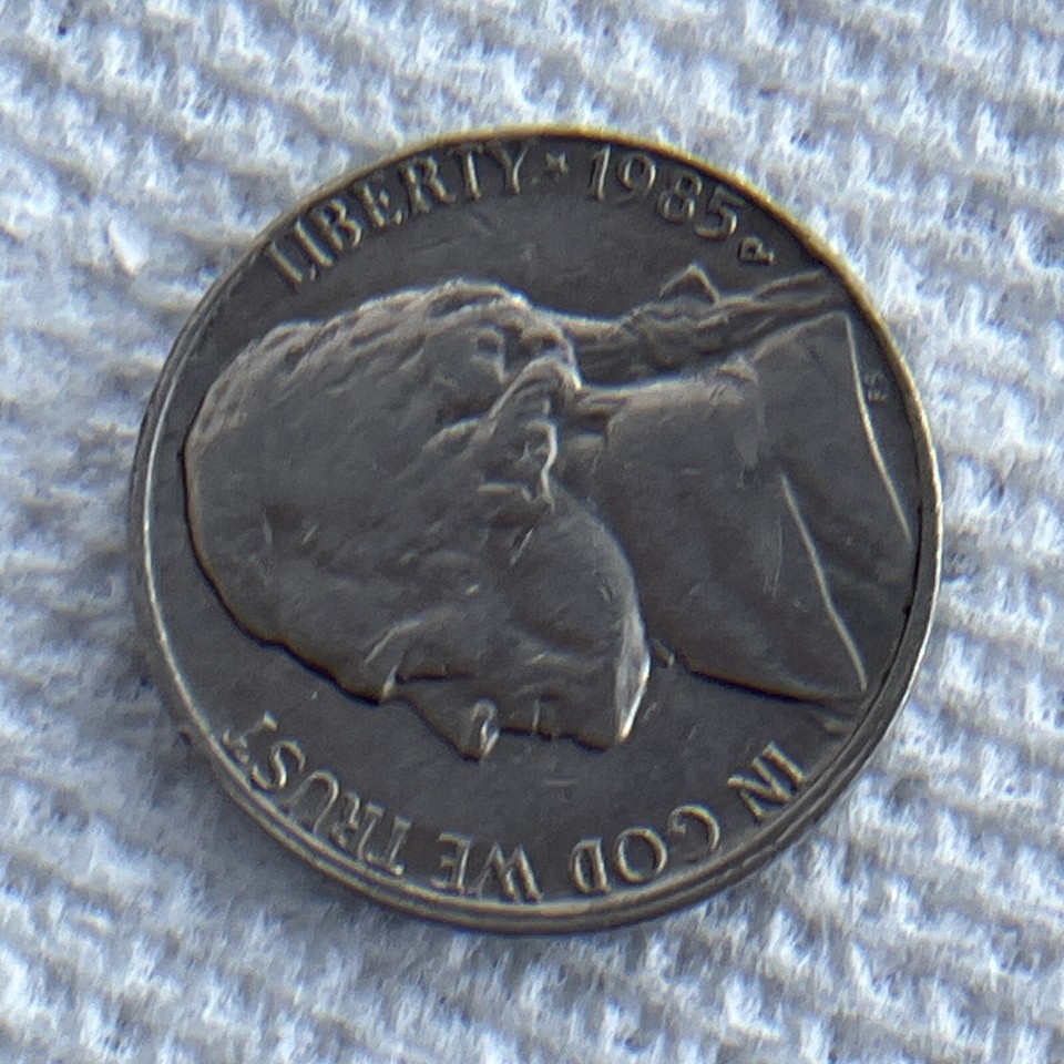 1985 P Jefferson Nickel Half DDO Error | eBay