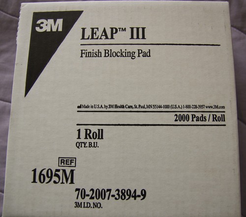2 Boxes 3M 1695 III Optical Lens Blocking Leap Pads ( roll 2000) | eBay