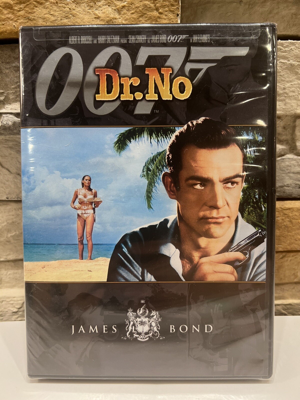 James Bond Dr. No 007 DVD Sean Connery 1962 Widescreen Factory Sealed ...