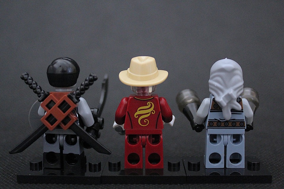Custom Ninjago Minifigures Shade, Mr. Pale, Ash | eBay