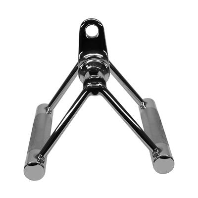 Gym Pull Down Attachment V Shaped Rotating Bar Multifunctional ...