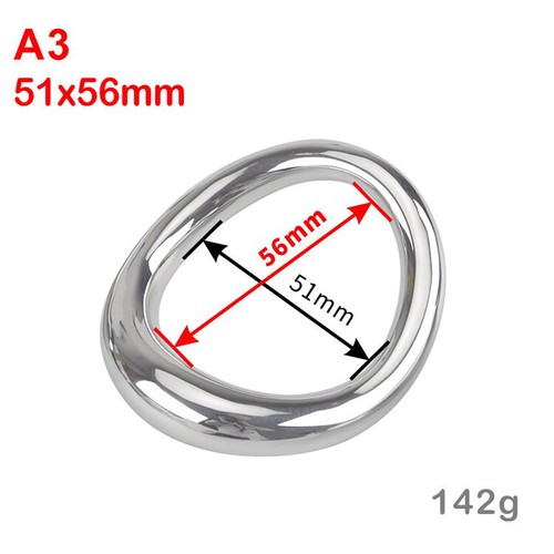 Curved Surface Stainless Steel scrotum ring Stretch Ball Stretcher 6 ...