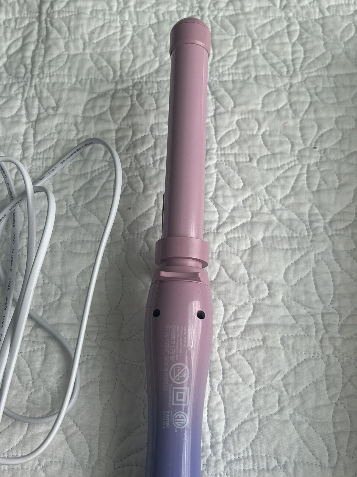 Beachwaver B1 Rotating Curling Iron - Sunset Pink - Only Used Once! | eBay