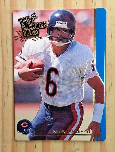 1992 ACTION PACKED KEVIN BUTLER ALL-MADDEN TEAM CARD#46 BEARS CARDINALS ...