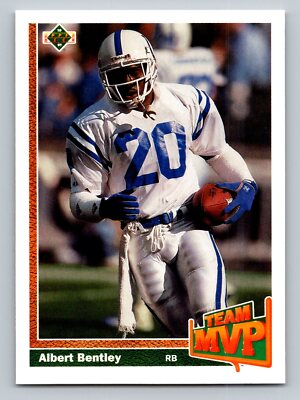 1991 Upper Deck #461 Albert Bentley TM Indianapolis Colts | eBay