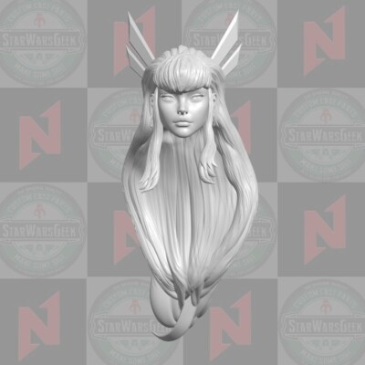 Marvel Rivals Magik custom head for 1:12 1:10 1:18 & 1:6 action figures ...