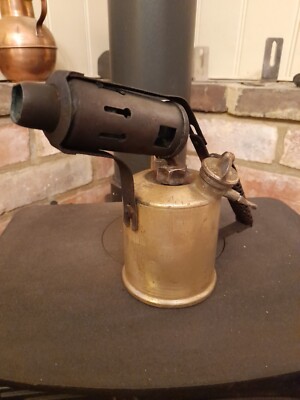 VINTAGE BLOW TORCH "MONITOR" BRITISH MADE PARAFFIN HEAVY BRASS | eBay UK