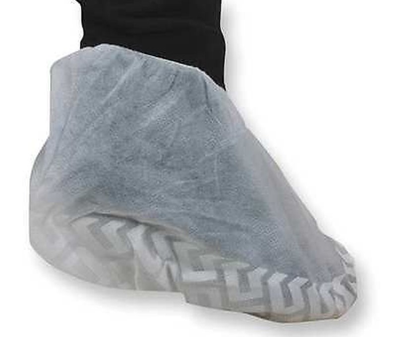 10 Protective SHOE BOOT COVERS WHITE Booties Protect floor & carpet ...