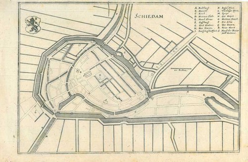 City map of Schiedam | eBay