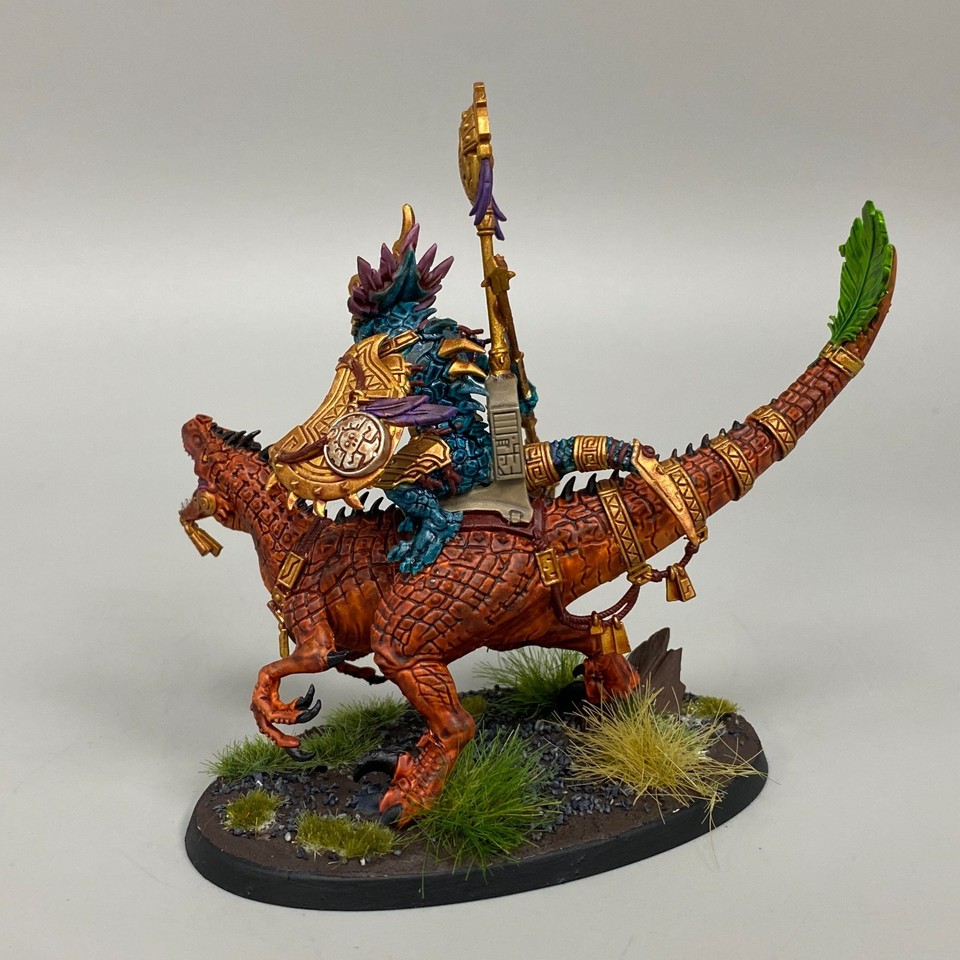 1 LIZARDMEN SERAPHON ARMY/FORCE WARHAMMER AOS PAINTED SAURUS KROXIGOR ...