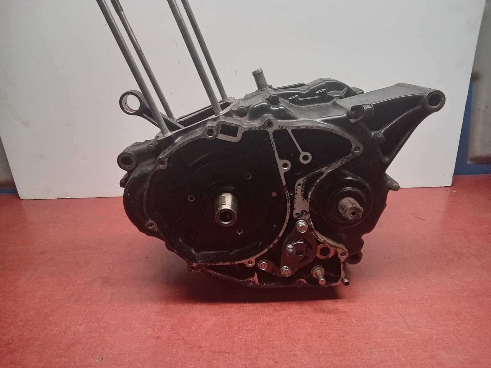 1986 86 HONDA ATC 350X ATC350 ENGINE MOTOR BOTTOM END CRANK CASES ...