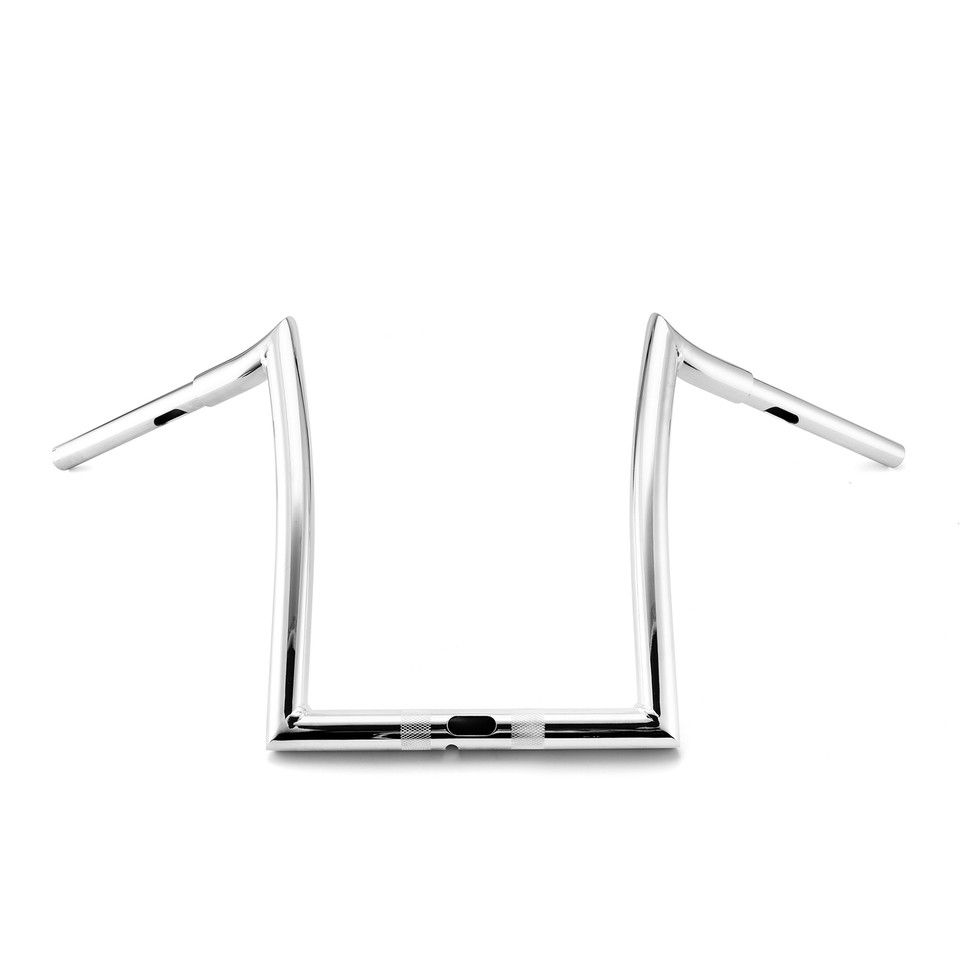 Chrome 12" Rise Meat Hook Ape Hanger Bar Handlebar For Harley 15-23 ...