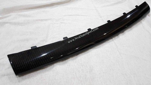 Mini R55, R56, R57, R58, R59 JCW Carbon fiber Front Bumper Center Lip ...