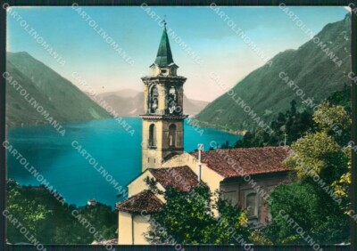 Como Valsolda Oria Lago di Lugano PIEGA Foto FG cartolina KB3089 | eBay