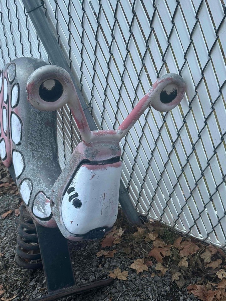 Playworld Systems Playground Caterpillar Spring Ride Toy Cast Aluminum ...