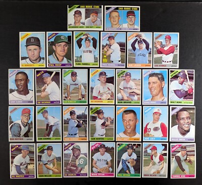 1966 Topps Baseball Set Break 29 Cards | eBay