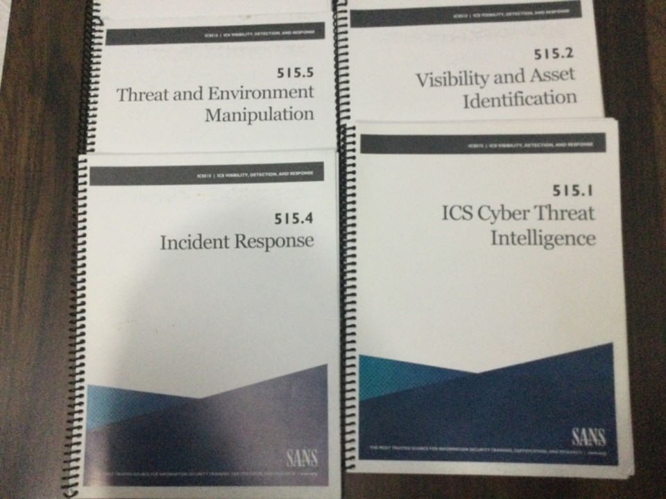 SANS SEC ICS515 2021 ICS Visibility, Detection, & Response For GIAC ...