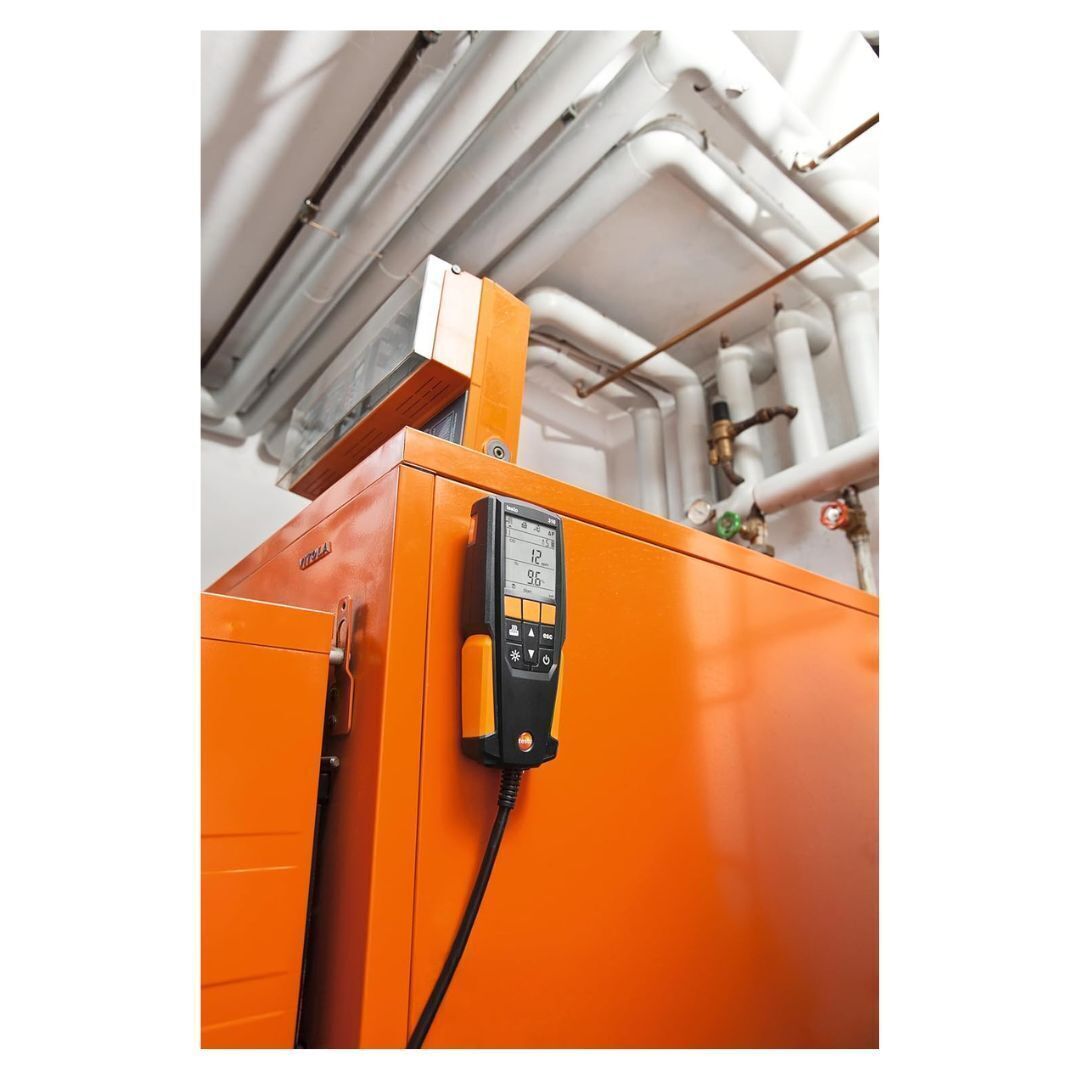 Testo 310 Residential Combustion Analyzer Kit with Bright Backlit 2 ...