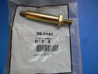 ( 2 ) OEM TORO EXMARK Mower 99-2842 ANTI SCALP DECK WHEEL BOLTS A8 | eBay