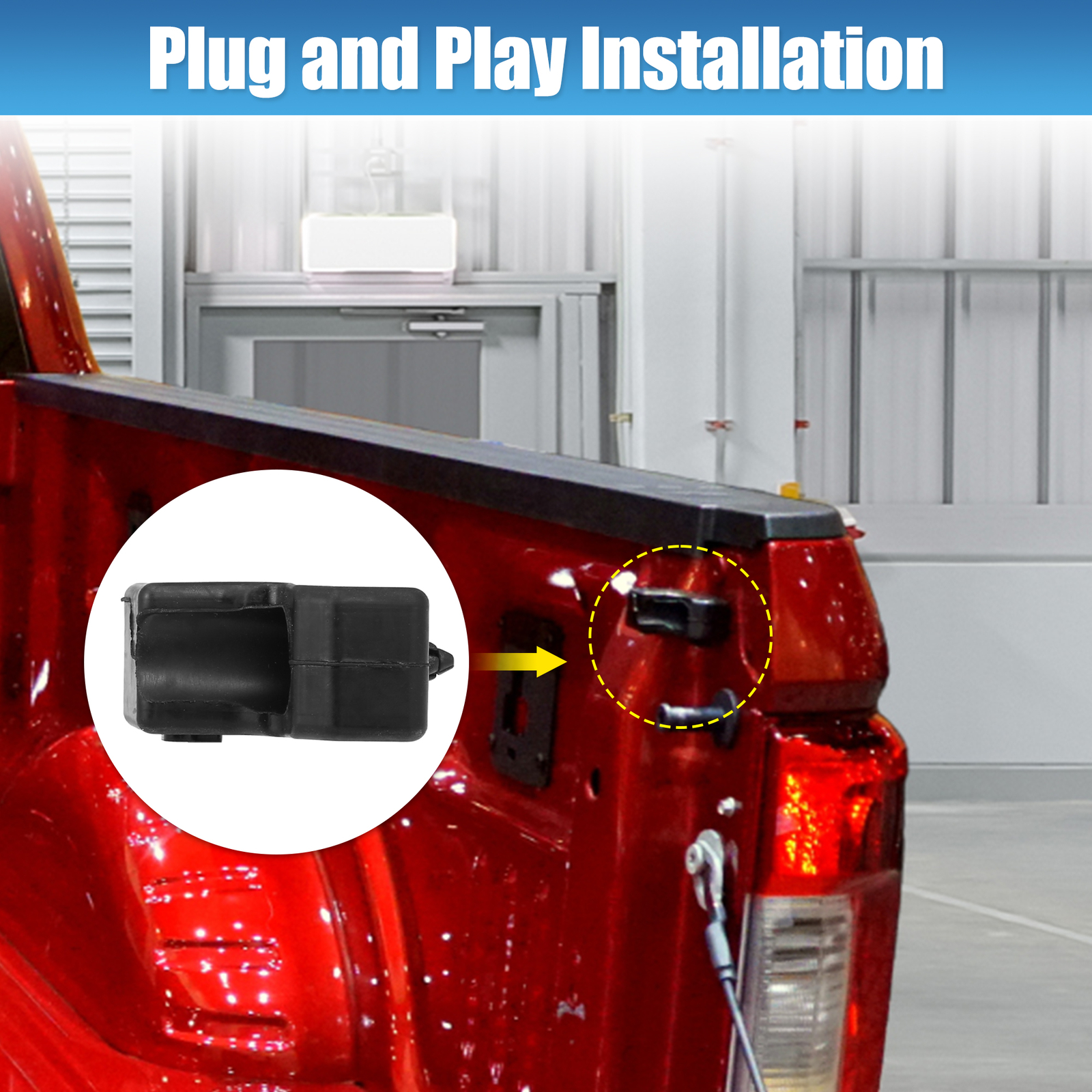 Pack of 2 for Ford Super Duty 17 Tailgate Upper Rubber Bushing Bumper ...