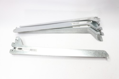 (30-Pk) Rubbermaid Utility Single Track Bracket Steel 12" for Wood ...