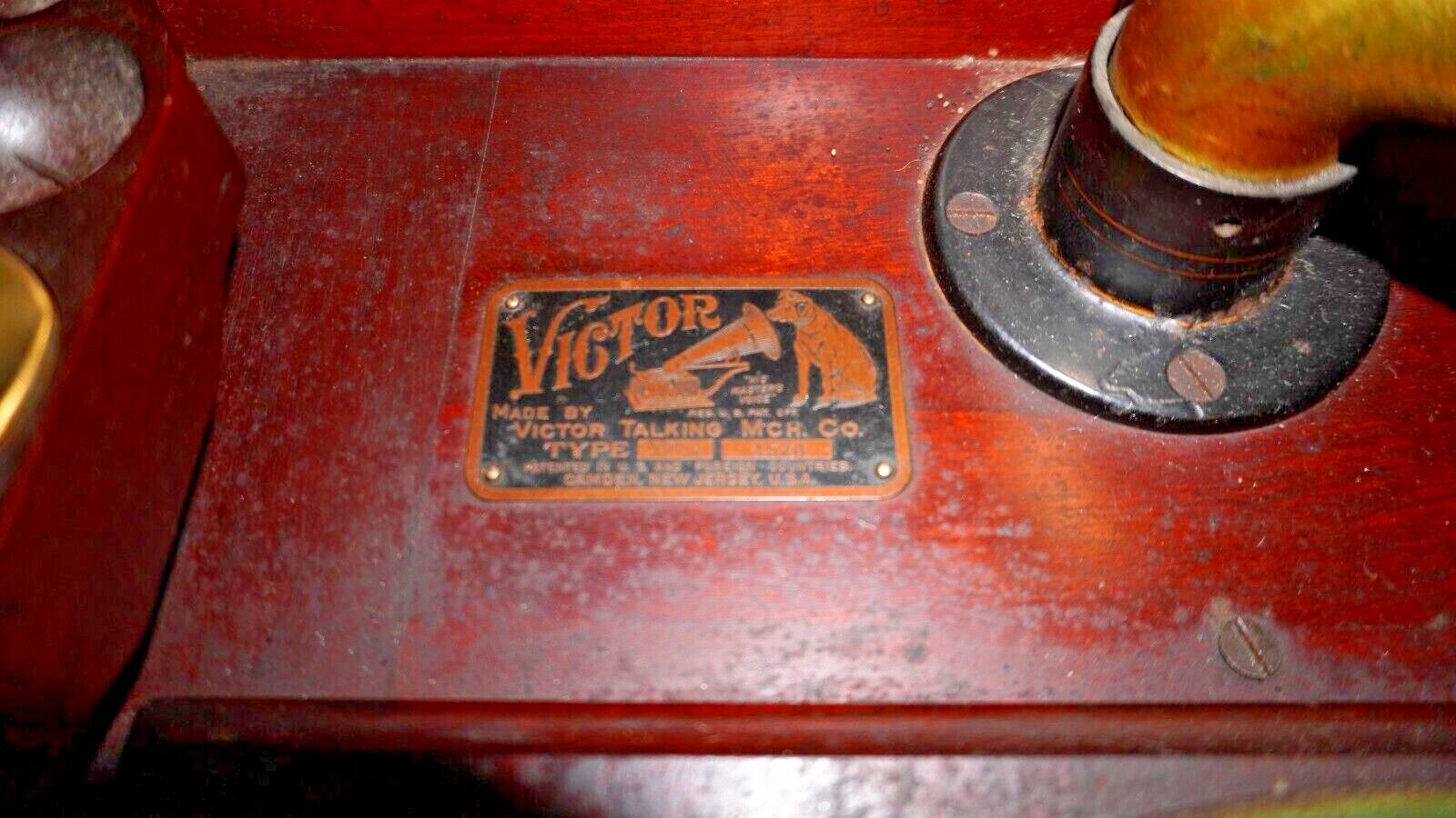 Premier Victor Victrola VTLA XX Phonograph 1907 (Ultra Rare) | eBay