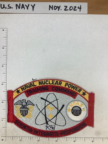 US NAVY NAVAL NUCLEAR POWER TRAINING COMMAND PATCH | eBay