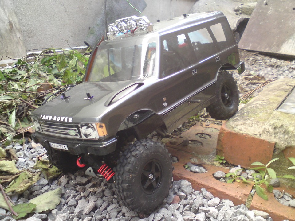 LAND ROVER DISCOVERY 1:10 Kamtec Crawler body ABS Decals Included | eBay