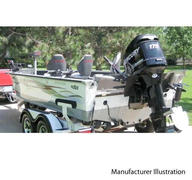 Lund Boat Splash Guard 1999819 | Wave Wacker 117927 STB Vantage (Kit ...