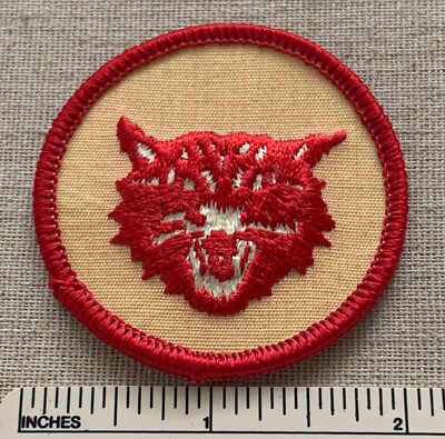 VTG 1970s-80s BOBCAT PATROL Boy Scout Uniform PATCH Unit BSA Badge ...