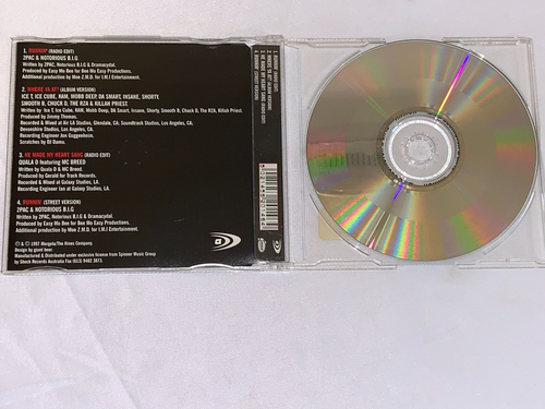 Runnin' (Dying to Live) [Single] by 2Pac/The Notorious B.I.G. (CD, Feb ...