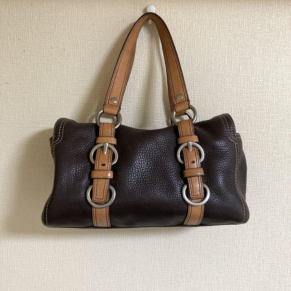 COACH leather handbag D0882 F12334 16a | eBay