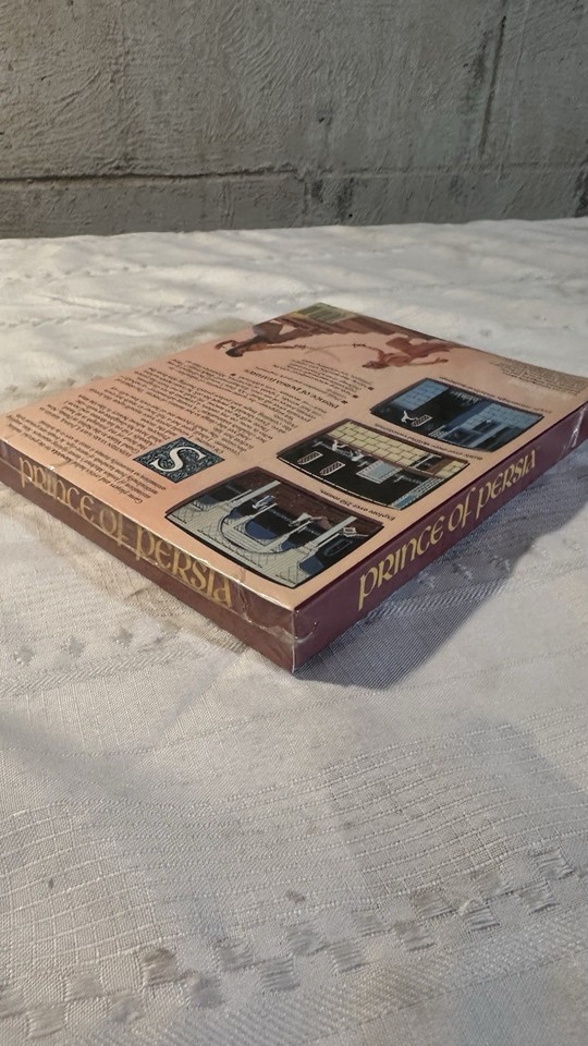 BRAND NEW NOS Prince Of Persia Apple II Software Floppy Disk Sealed ...