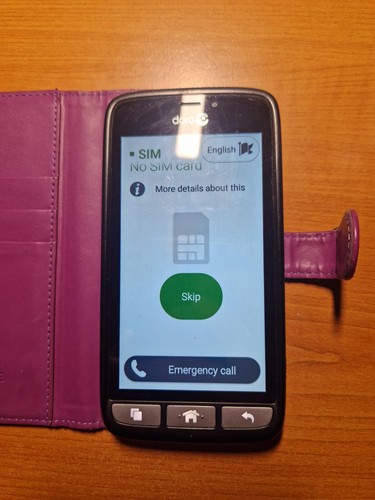 Doro 8030 Mobile Phone - Great For Seniors / First Smartphone - Easy To ...