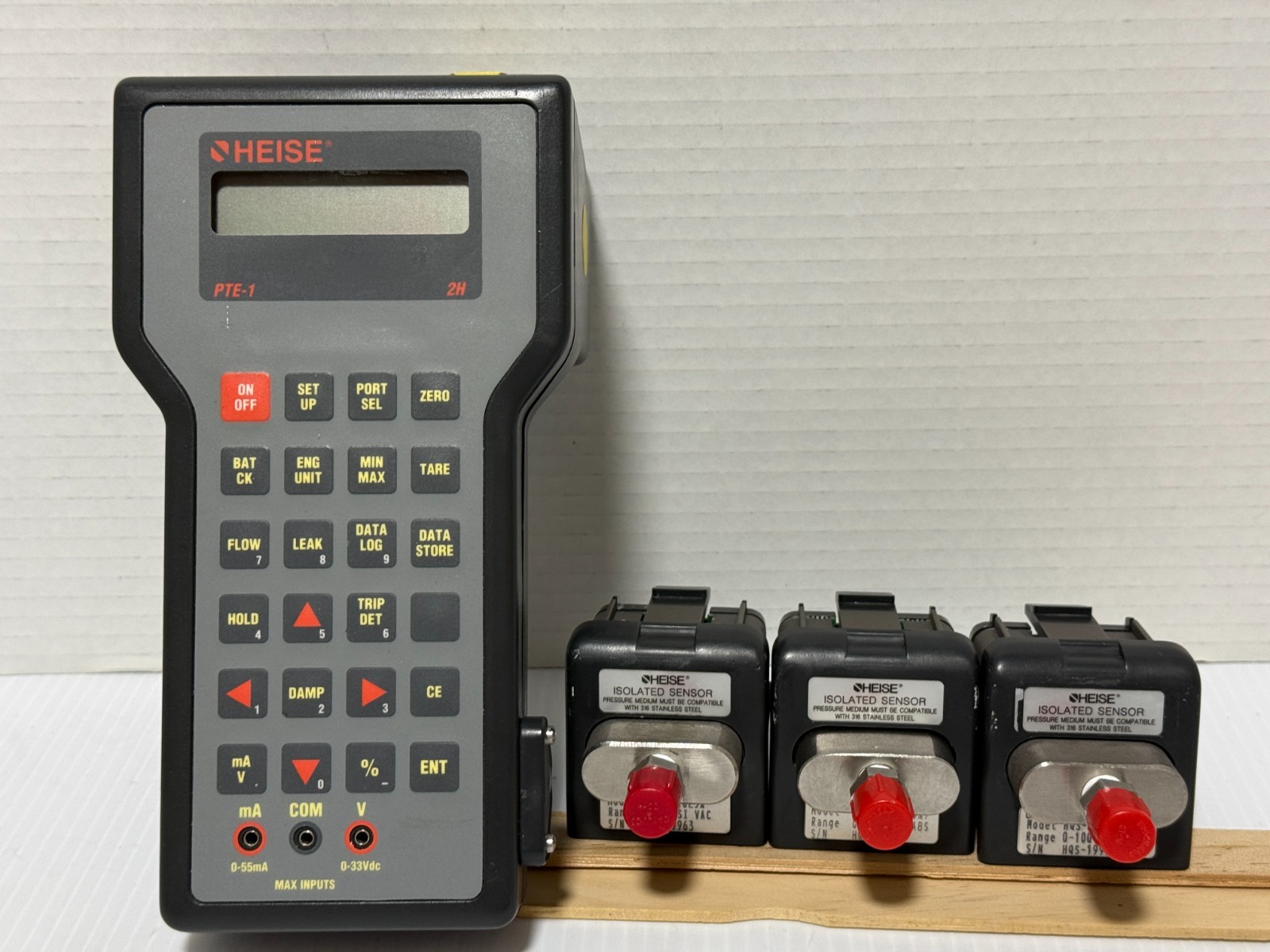 HEISE PTE-1 Handheld Pressure Calibrator + 3 Modules | eBay