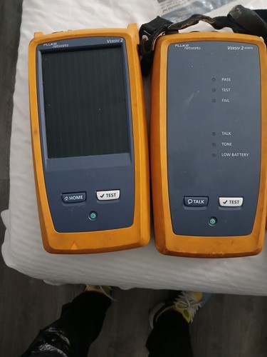 FLUKE NETWORKS VERSIV CABLE CERTIFIER TETSER With QUAD OLTS MODULES V6 ...