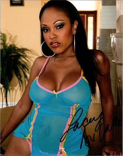 Lacey DuValle Super Sexy Hot Signed 8x10 Photo Adult Model COA Proof ...