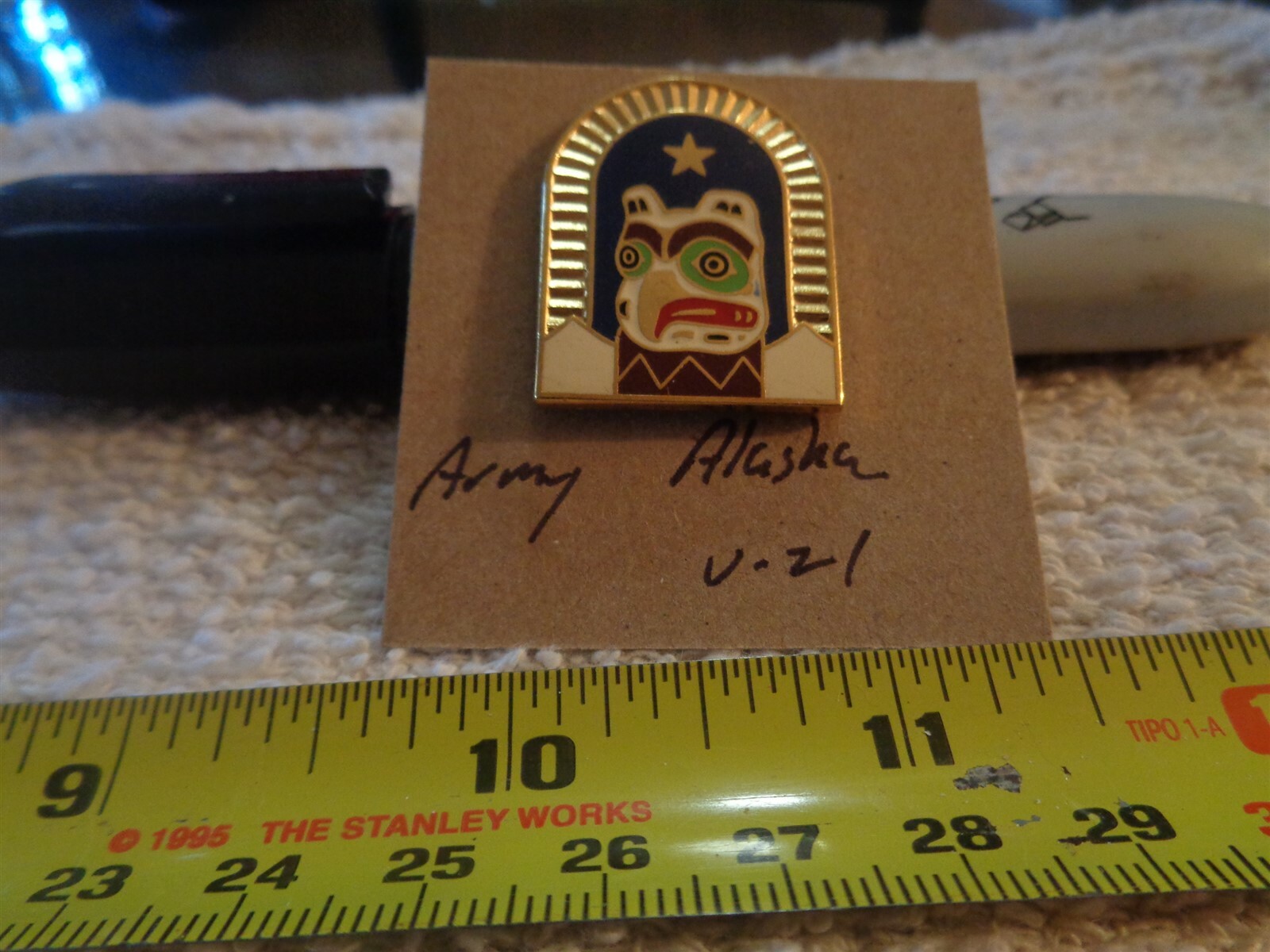 Army Alaska V-21 Unit Crest, DI, DUI (DRAW#K18) | eBay