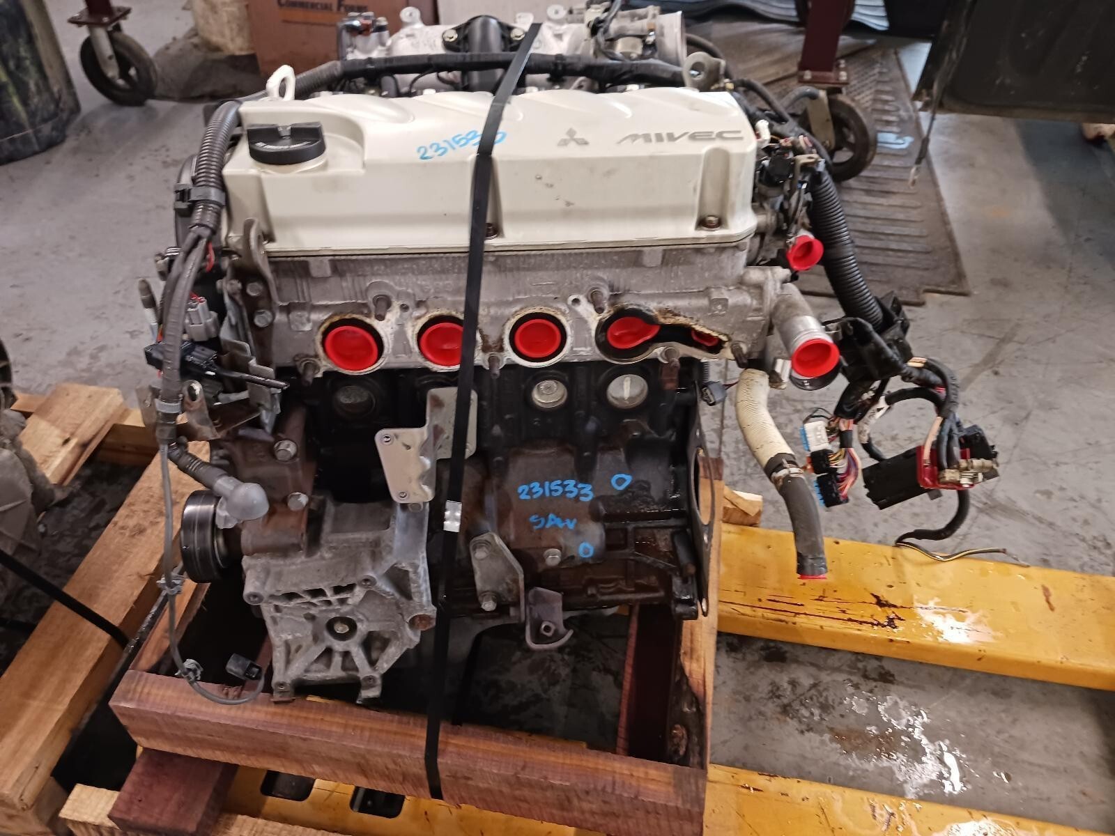 2006-2008 MITSUBISHI ECLIPSE 2.4L Engine Assembly OEM 4 Cylinder | eBay