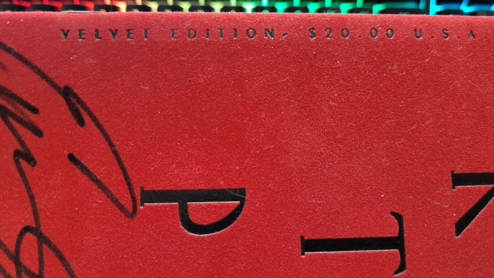 THE CROW /RAZOR, KILL THE PAIN #0, RED VELVET EDITION, SIGNED (Everette ...