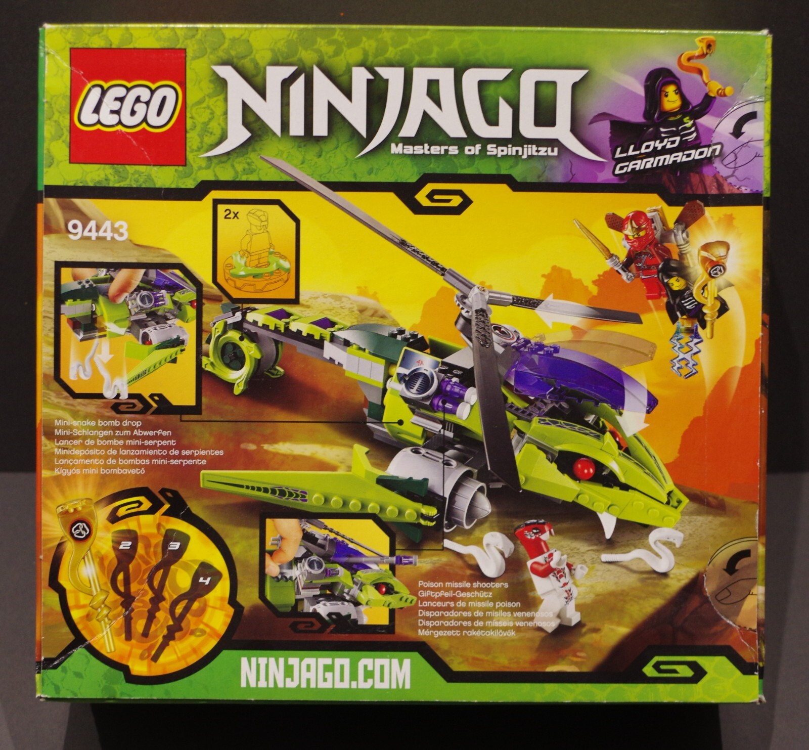 LEGO NINJAGO: Rattlecopter (9443) for sale online | eBay