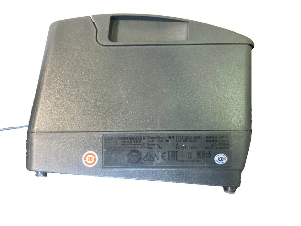 NCR 7197-6001 Thermal Receipt Printer, Charcoal | eBay