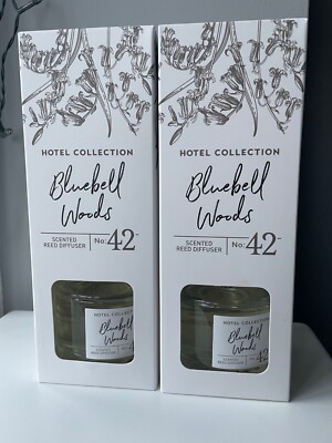 2 x Aldi Hotel Collection BLUEBELL WOODS No. 42 Scented Reed Diffuser ...