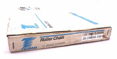 NEW TSUBAKI RF2060-S ROLLER CHAIN 10' C-2060H RF2060S | eBay
