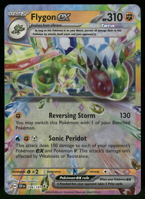 Flygon ex 106/191 SV08: Surging Sparks Pokemon | eBay