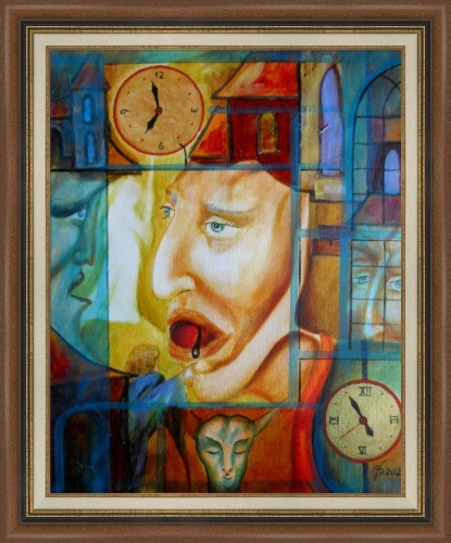 Painting Original Oil canvas modern contemporary Art by Pronkin 2012 | eBay