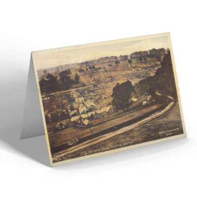 GREETING CARD - Vintage Derbyshire - Derwent View, Milford (Derby) (b ...