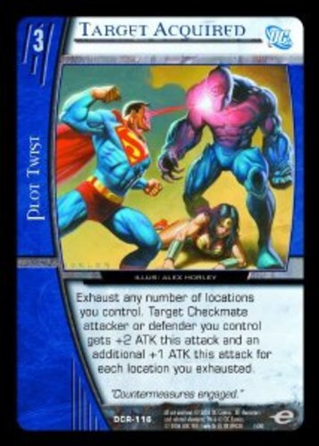 VS System: Target Acquired - Foil [Played] DC Infinite Crisis TCG CCG ...