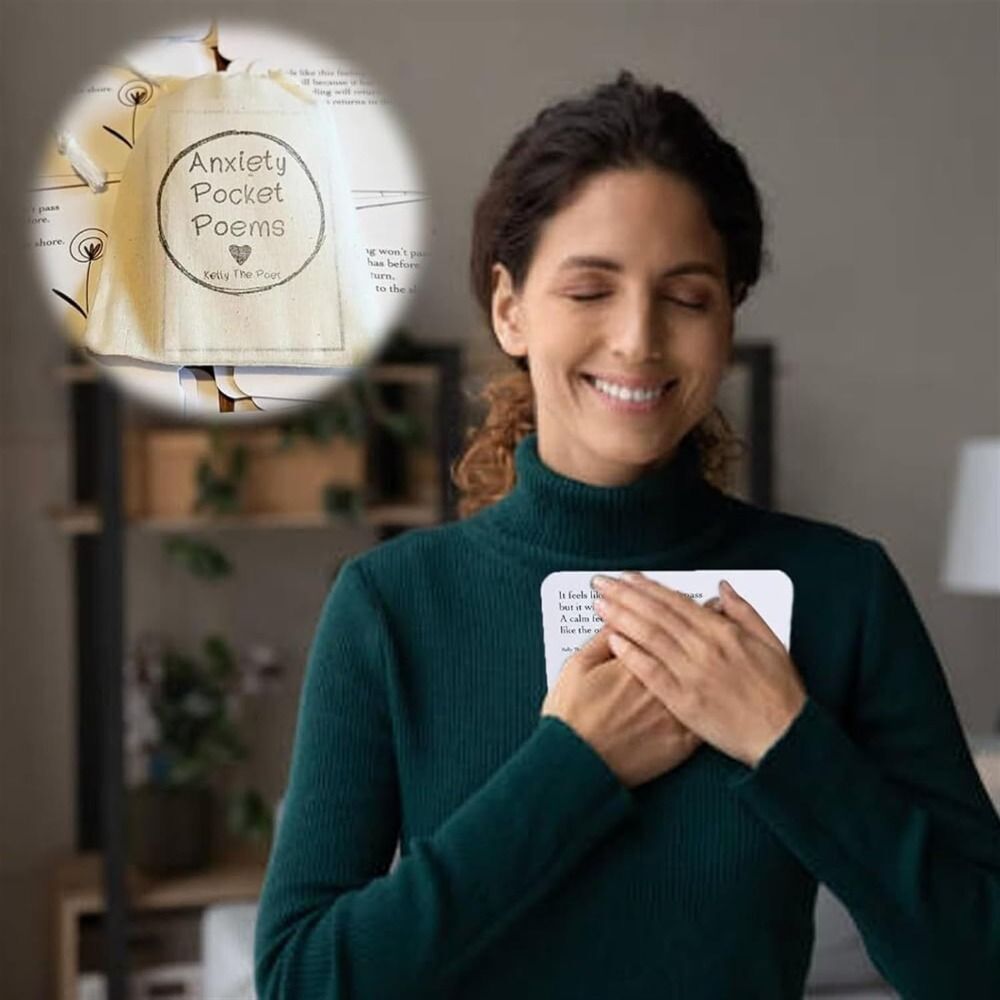 Anxiety-Relieving Anxiety Relief Pocket Poems Pocket Poem | eBay