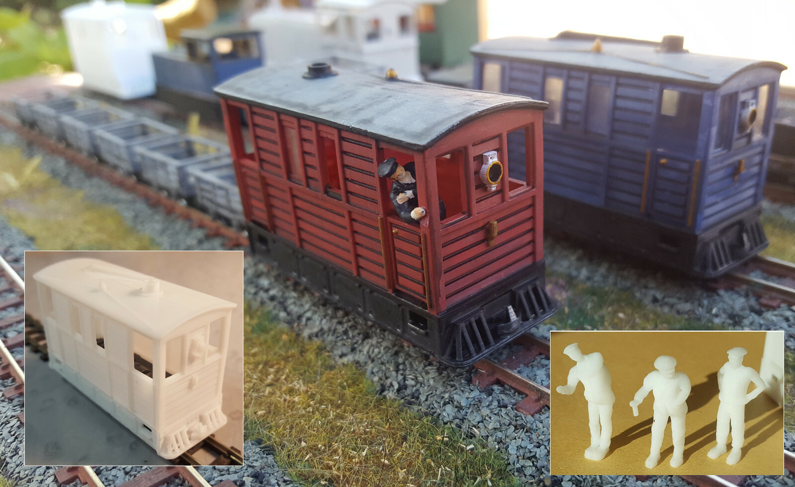 OO9/009 Steam Tram Railcar Locomotive body | Grelly UK